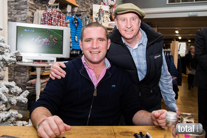 Snapped: Phil Vickery MBE opens Raging Bull at Jolly's Bath.