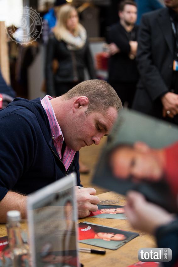 Snapped: Phil Vickery MBE opens Raging Bull at Jolly's Bath.