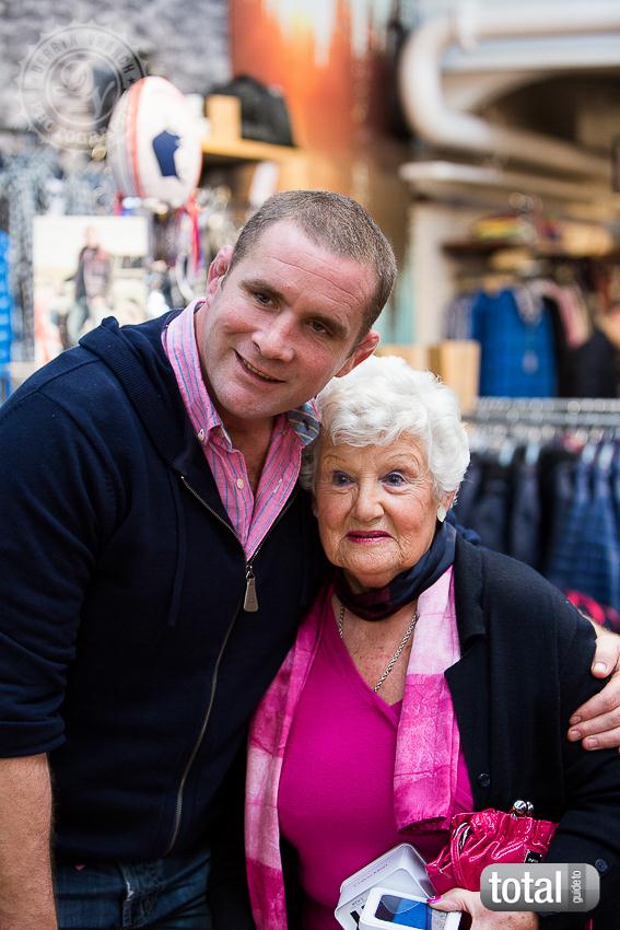 Snapped: Phil Vickery MBE opens Raging Bull at Jolly's Bath.