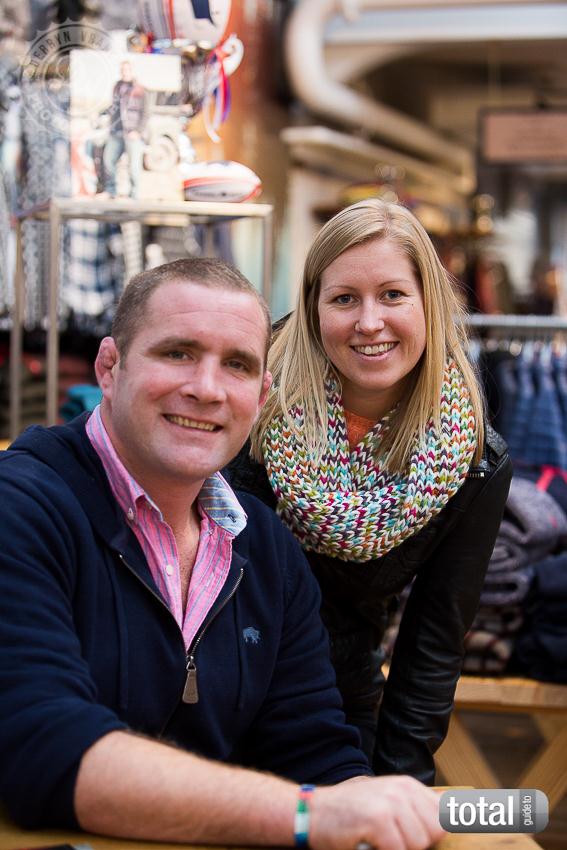 Snapped: Phil Vickery MBE opens Raging Bull at Jolly's Bath.